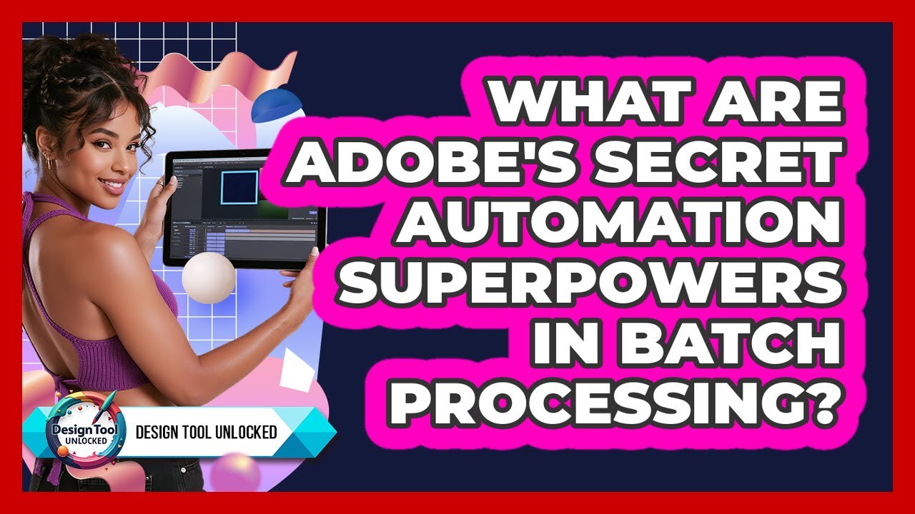 What Are Adobe's Secret Automation Superpowers In Batch Processing? - Design Tool Unlocked