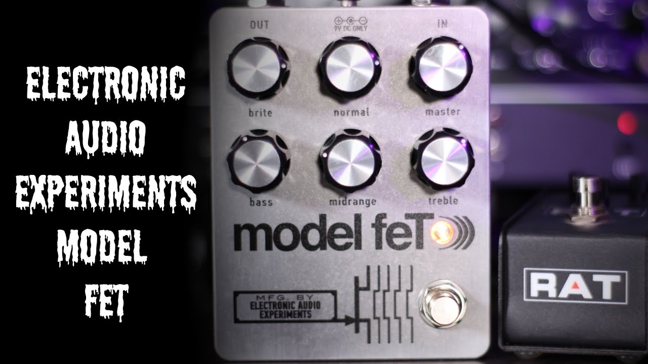 Electronic Audio Experiments Model feT | préampli qui reprend le son de ...