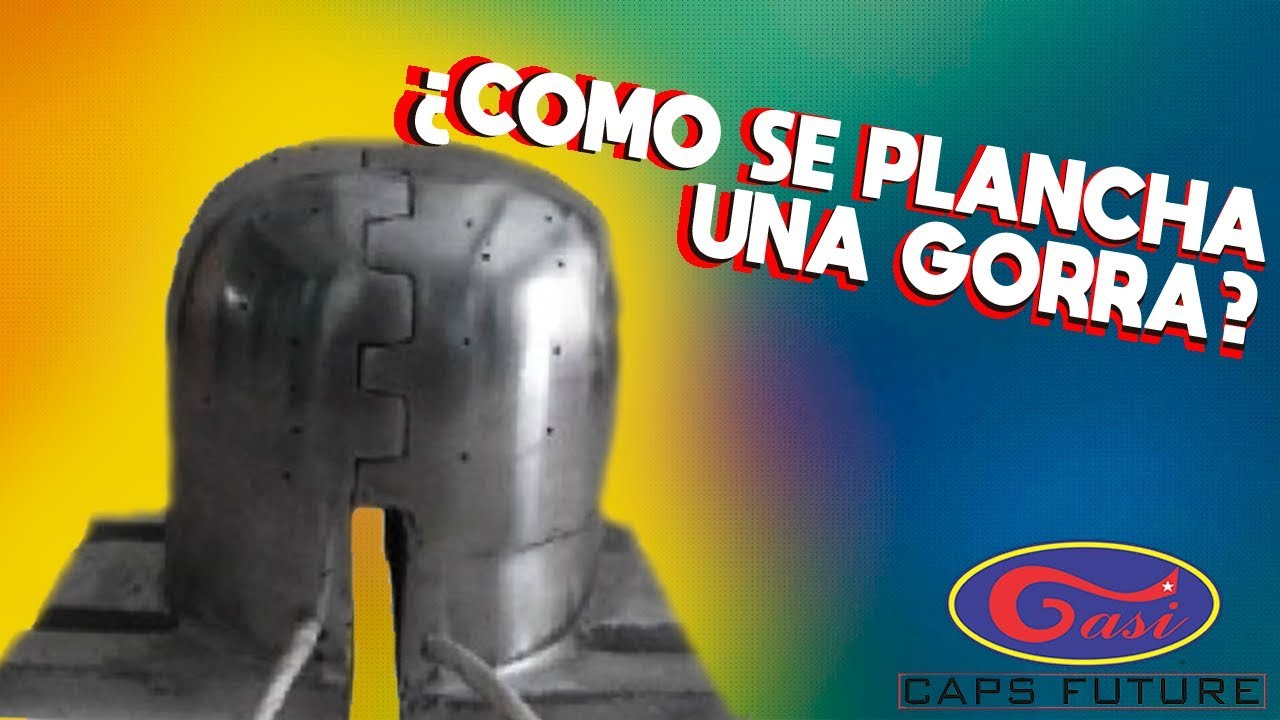 COMO SE PLANCHA UNA GORRA? MOLD TO IRON CAPS -- MOLDES PARA HORMAR LAS GORRAS