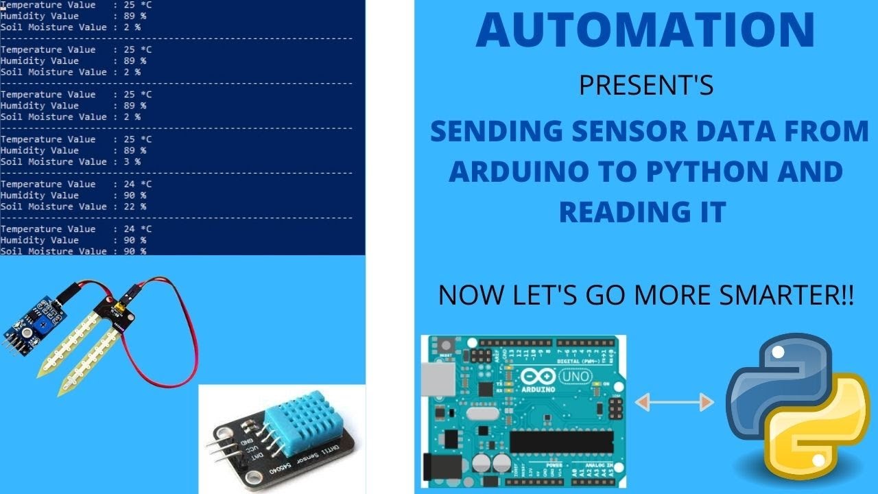 HOW TO SEND SENSOR VALUE'S TO PYTHON FROM ARDUINO?