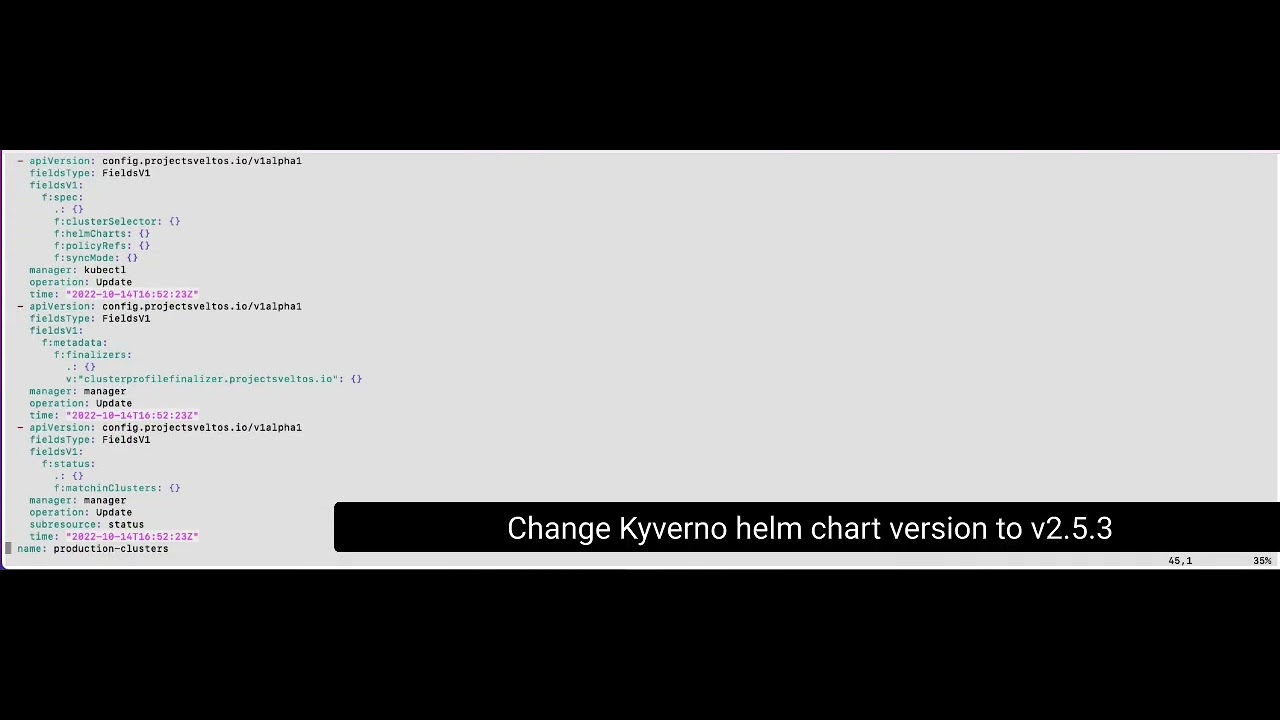 Sveltos, introduction to DryRun mode
