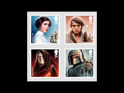 The new Royal Mail Star Wars Stamps