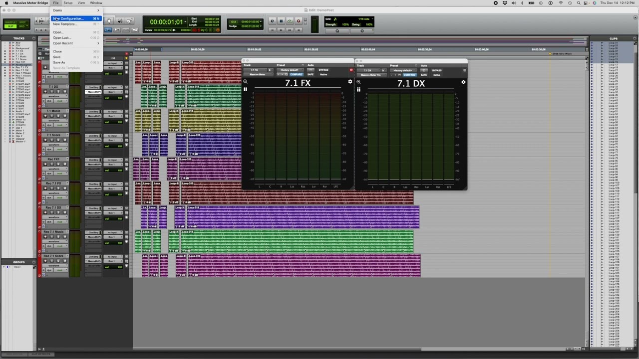 Massive Meter Bridge Quick Start