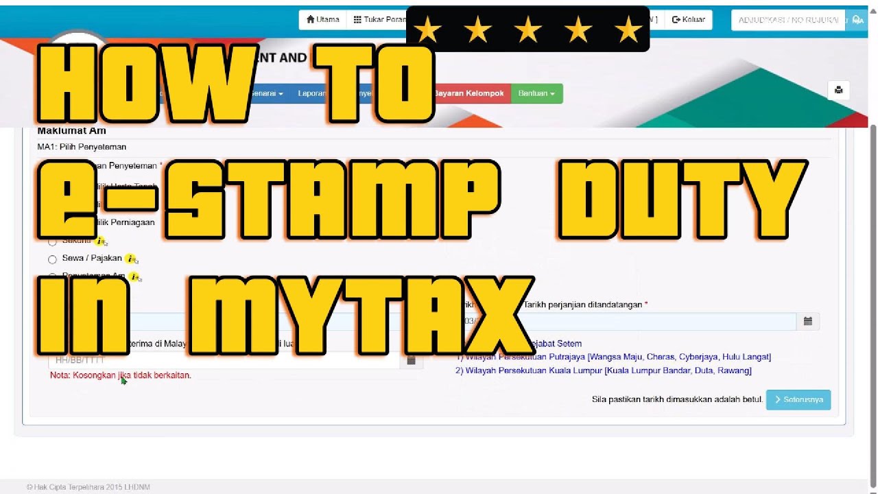 [Step by Step] Use e-Stamp Duty to stamp documents