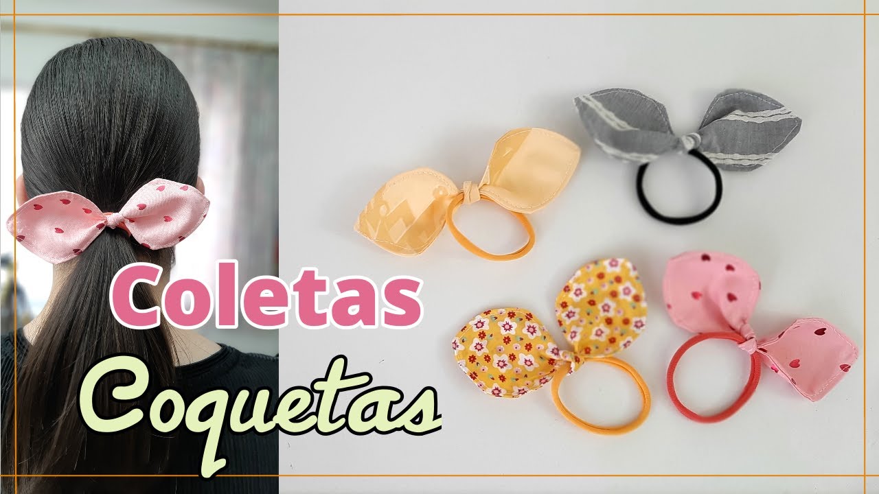 Coletas coquetas DIY | Manualidades