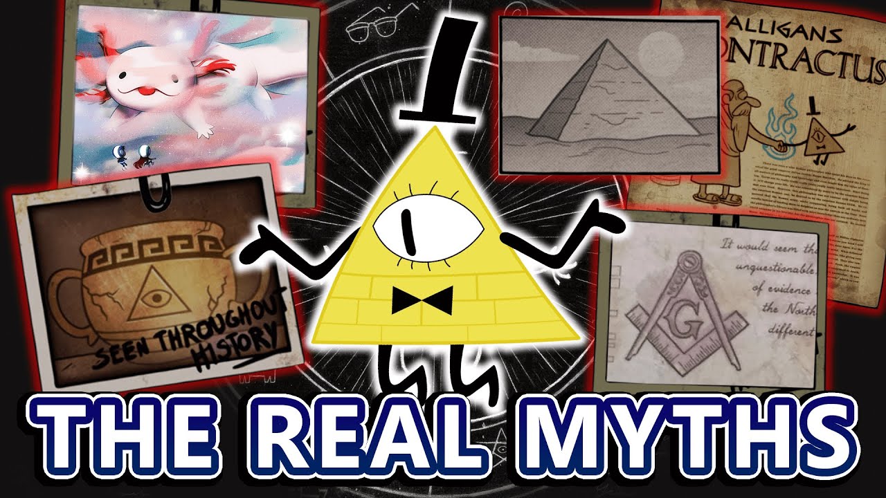 Gravity Falls: The Real Secrets & Bill Cipher's History!