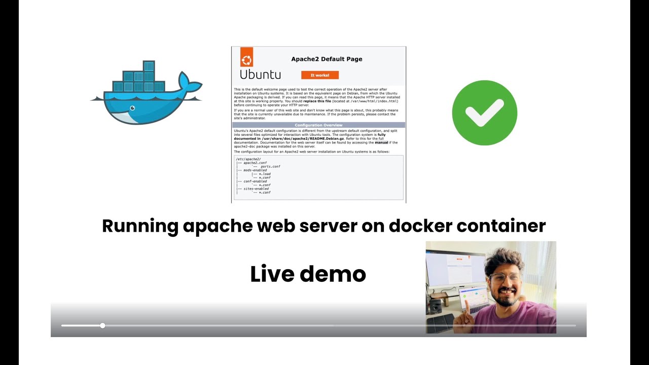 🔥 How to Run Apache Web Server in Docker (Step-by-Step Tutorial)