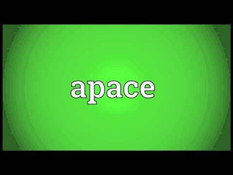 Apace Meaning