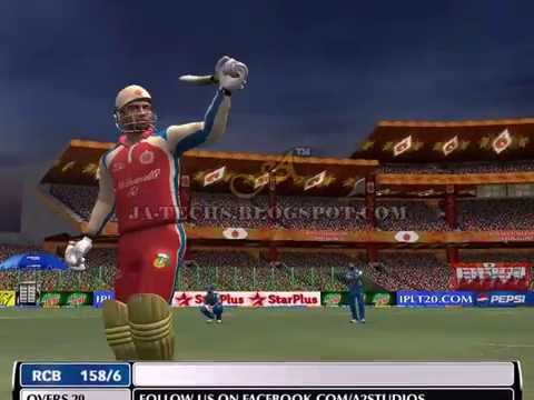 PEPSI Indian Premier League Patch for EA Cricket 07 Game Free Download