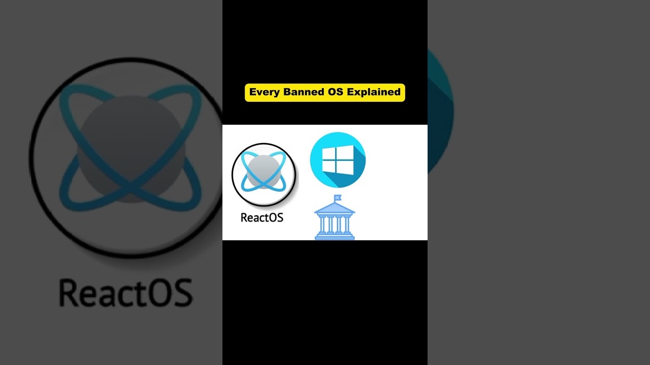 ReactOS explained in under 1 minute #reactos