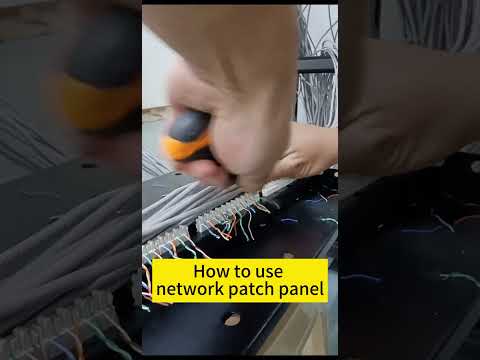 How to use network patch panel? #network