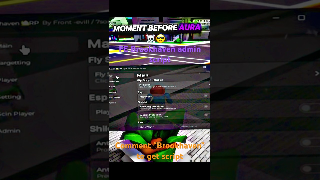 🔥 Brookhaven FE Script GUI – Troll Like a Pro! 🎮😈 #roblox #fescripts #brookhaven #scripts #shorts