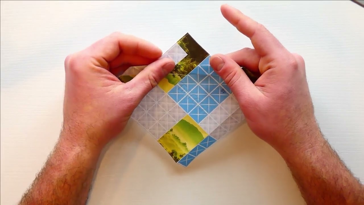 Foldology Origami Puzzles - Solution for #46