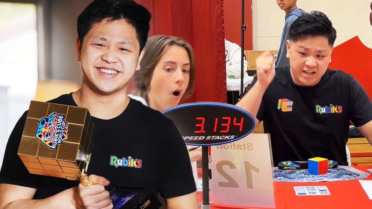 21-Year-Old Beats World Record for Fastest Rubik's Cube Solve