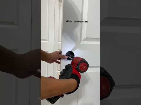 Install a door knob