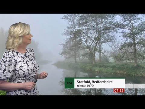 Weather images of the morning, Foggy & Sunny + Cornwall (Harry Billinge) (UK) - BBC - 25 April 2022