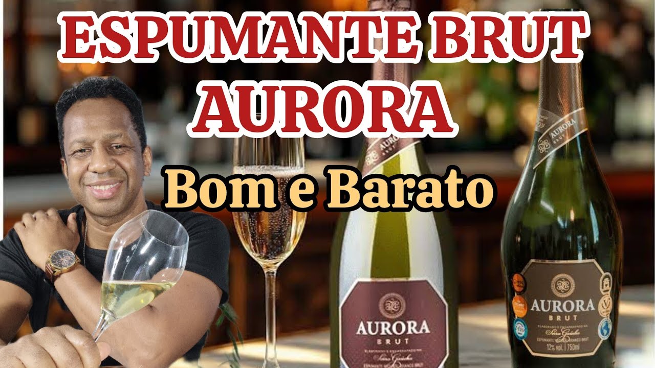 ESPUMANTE BRUT DA AURORA! BOM E BARATO.