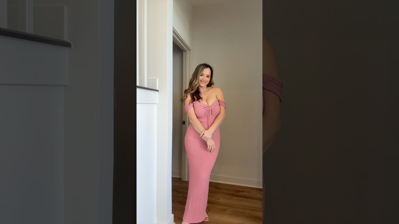 New pink dress #dress #ootd #model #fashion #dresses