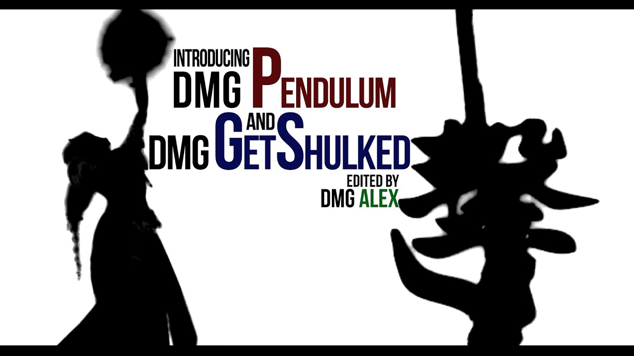 Introducing DMG Pendulum, GetShulked & Alex - DMG RC Winners