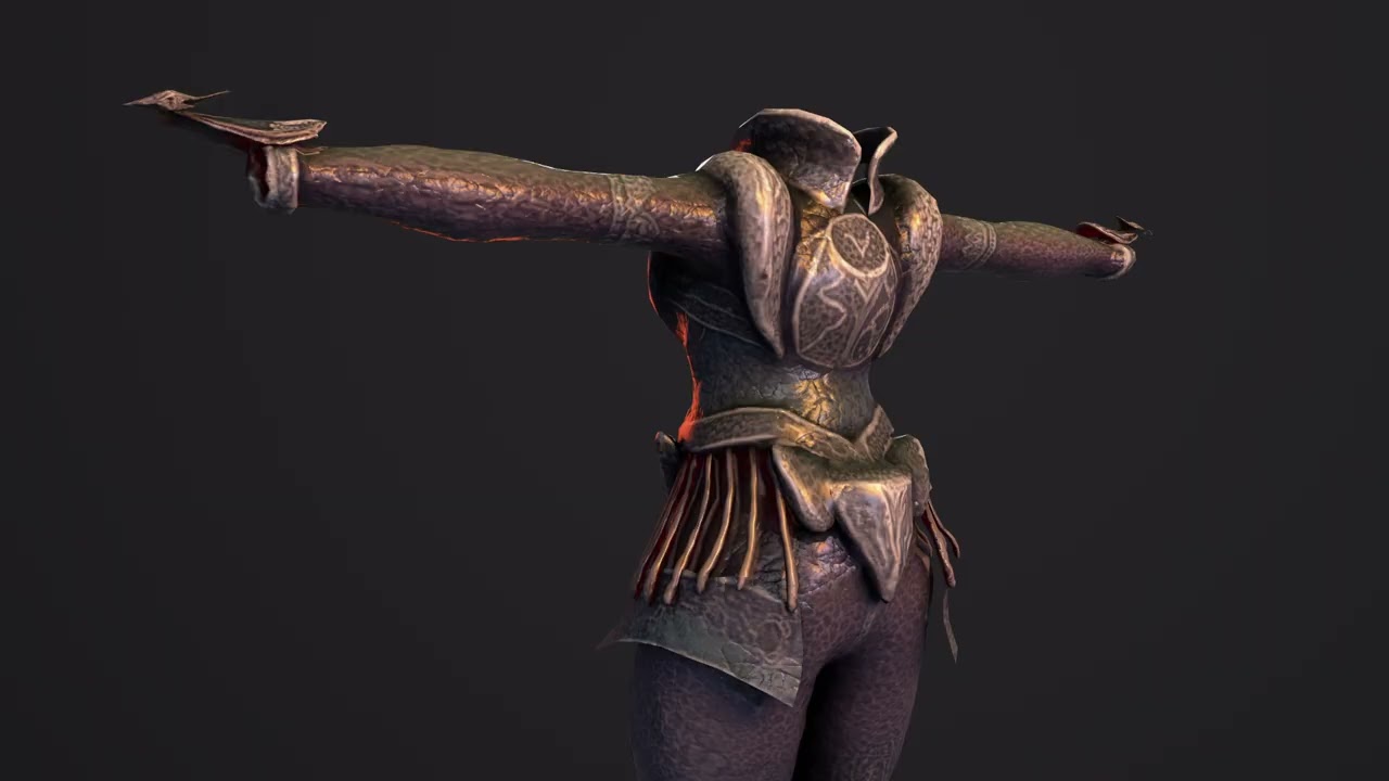 Dark Fantasy Armor Set for Novabeast | 3D Asset