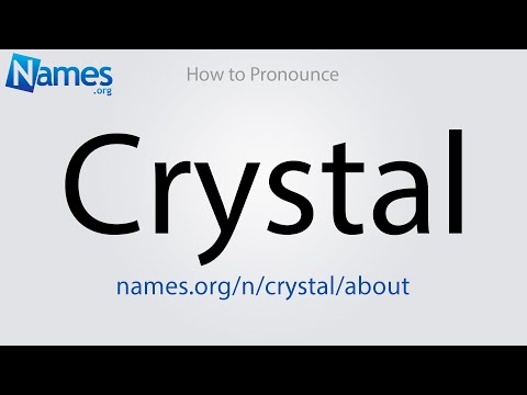 How to Pronounce Crystal