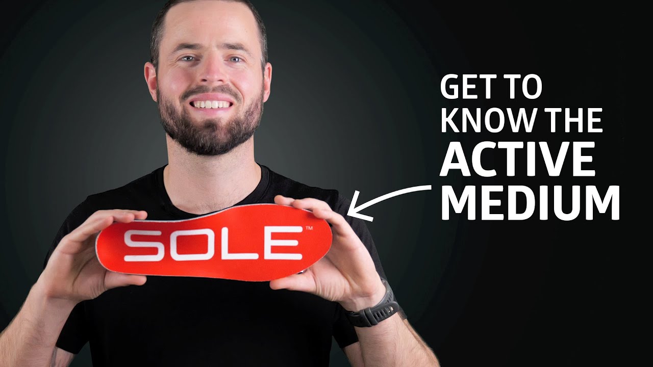 The SOLE Active Medium footbed.