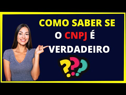 Como Saber se CNPJ é Verdadeiro [PASSO A PASSO]
