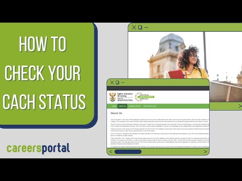 How To Check Your CACH Status | Careers Portal