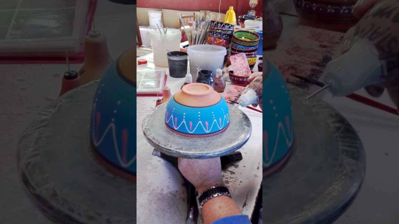 Spanish Hand Painted Pottery - Design Development - GringoCool