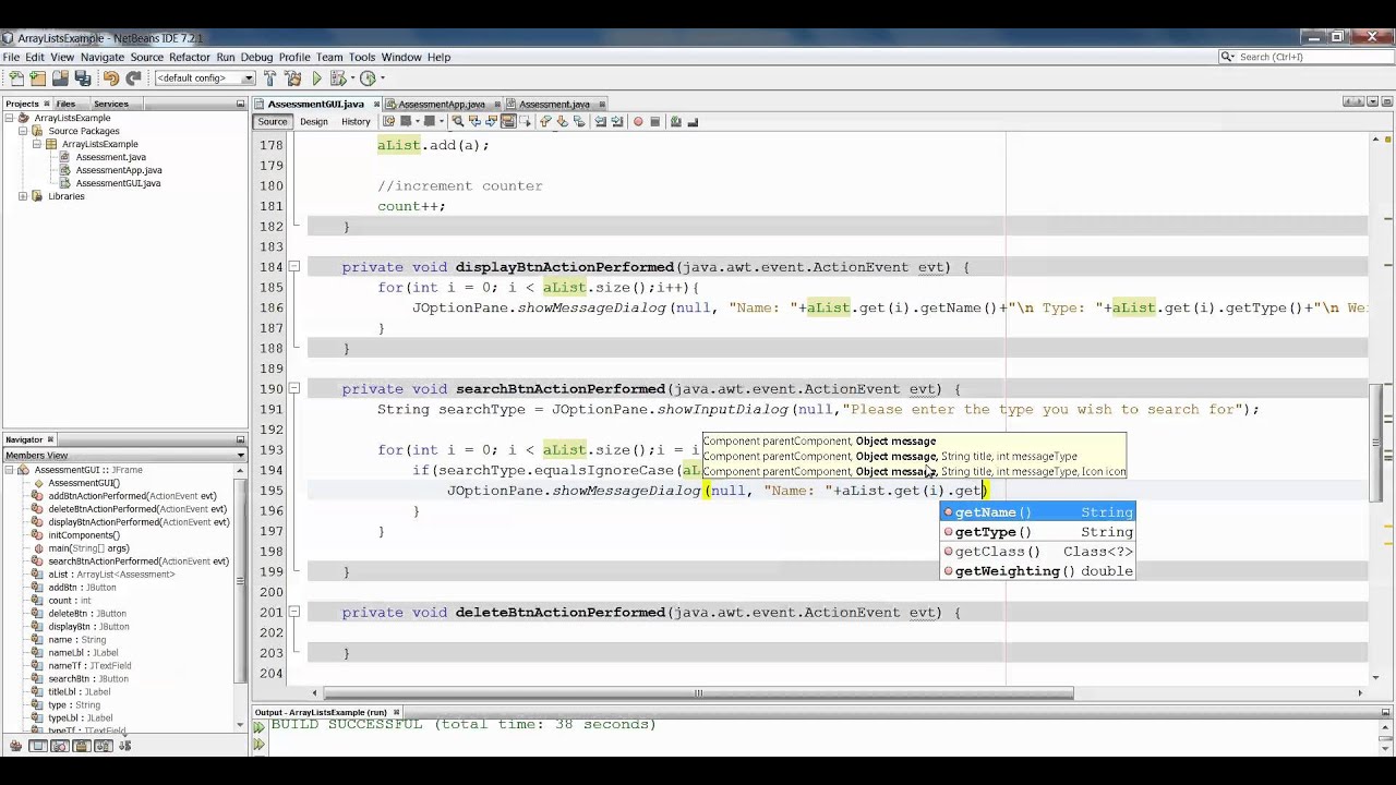 ArrayLists Worked Example Part 2 (Searching)