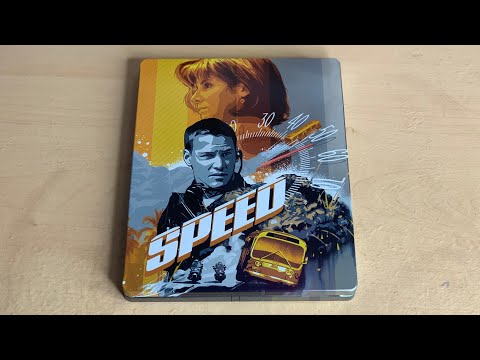 Speed - Best Buy Exclusive 4K Ultra HD Blu-ray SteelBook Unboxing