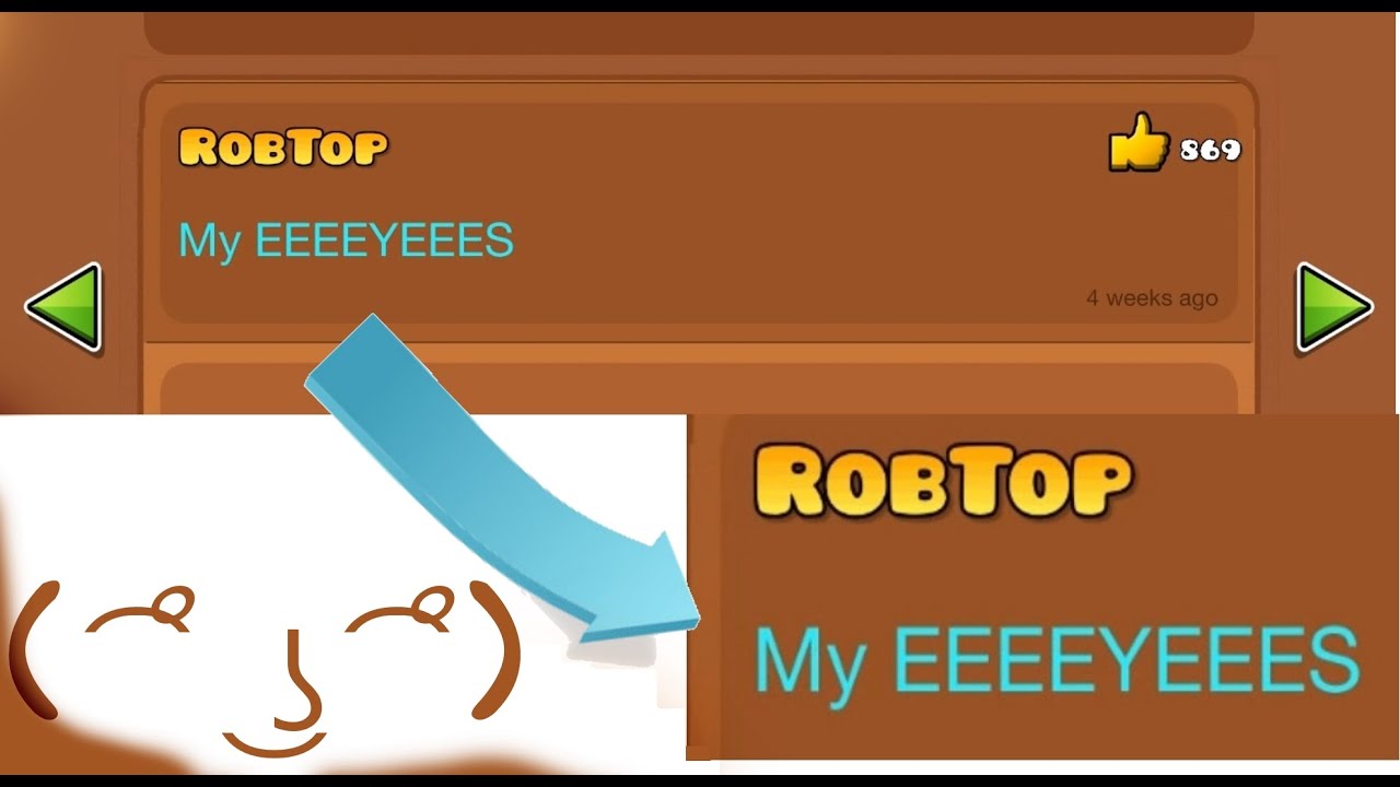 RobTop comments on Levels v2 Geometry Dash