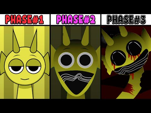 All Phases in Incredibox Sprunki Mustard New Update: Phase 1 VS Phase 2 VS Phase 3