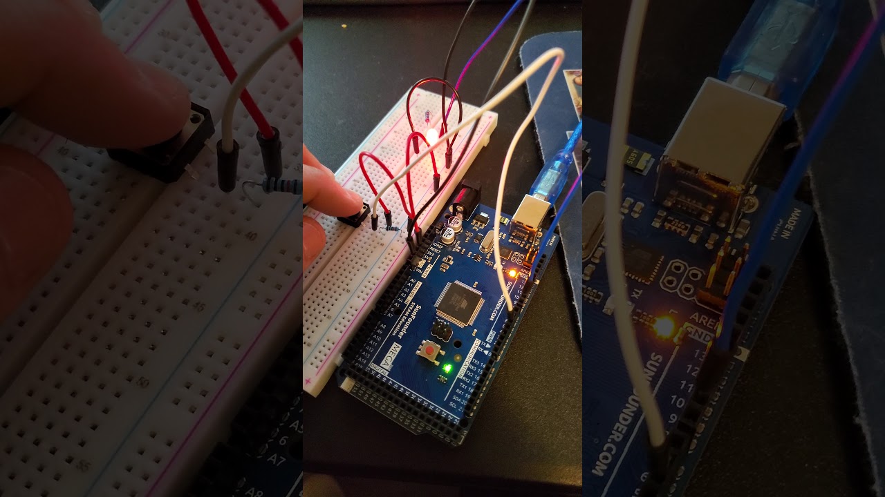 fBenavides Lab 2 4 Simple LED Control with a Button