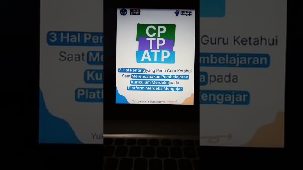 Capaian Pembelajaran, Tujuan Pembelajaran, dan Alur Tujuan Pembelajaran