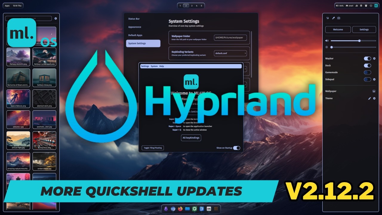 Better, Faster, Smoother: Exploring ML4W OS 2.12.2