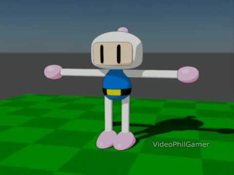 Super B-man 3D - Material testing (plus teaser)