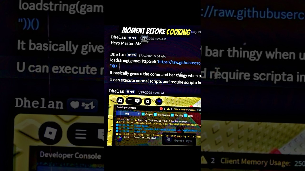 🔥 Unlock Require Scripts with This Roblox Panel Script! 🗝️#roblox #scripts #requirescripts #shorts