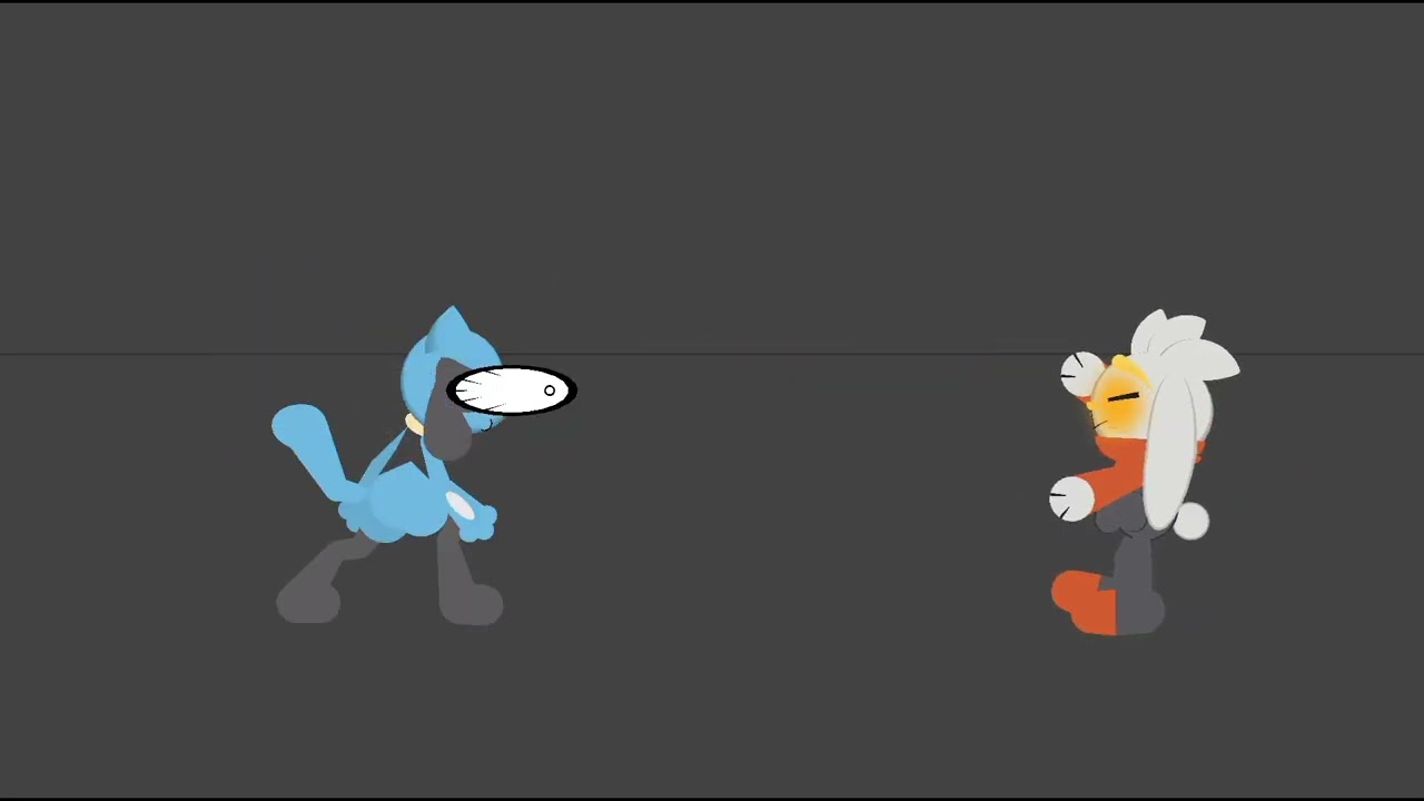 Riolu Vs. Raboot ( STICKNODES )
