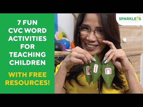 7 Fun CVC Word Activities For Teaching Children