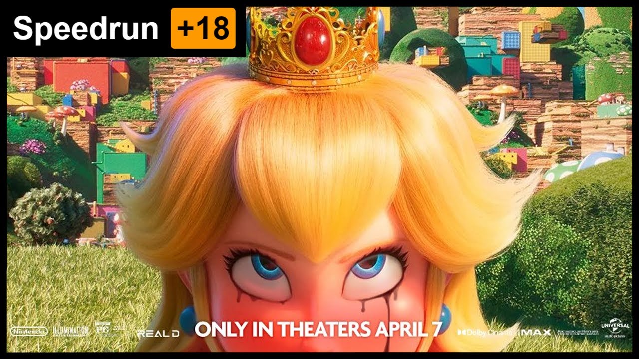 Princess Peach Google Speedrun