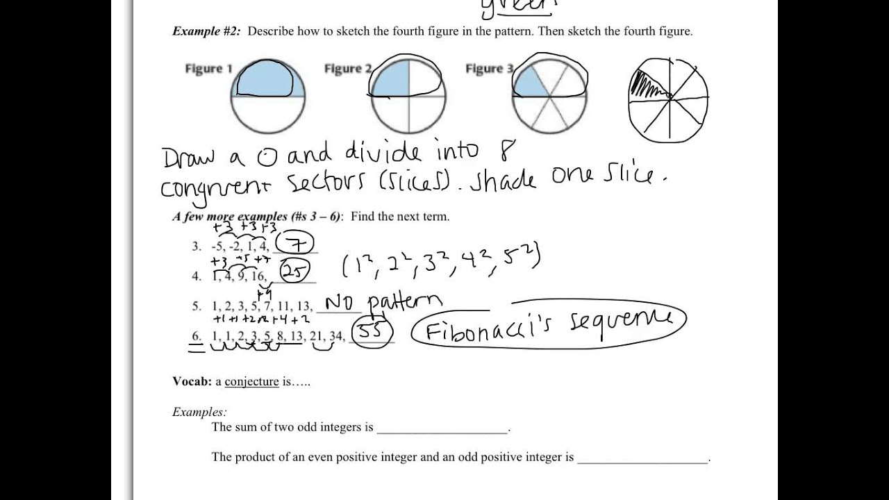 2.1 Use Inductive Reasoning