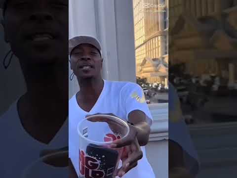 if u put a buck in my cup I will shut the f up