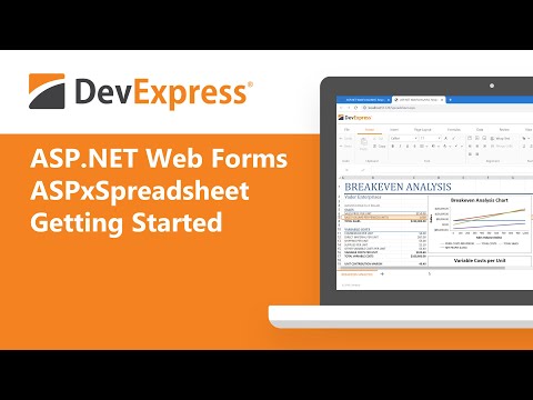 ASP.NET Spreadsheet: Getting Started
