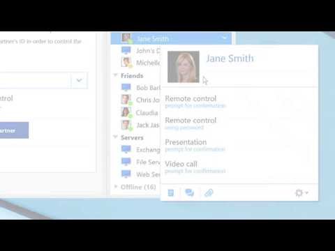 TeamViewer 10 - Setting up your Profile Picture