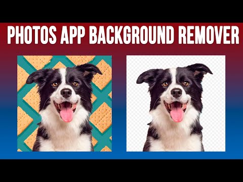 How to Remove the Background from an Image Using the Windows Photos App (Transparent Background)
