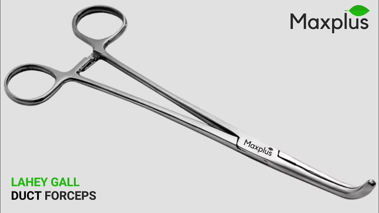 Lahey Gall Duct Forceps by Max Plus #surgicalinstruments