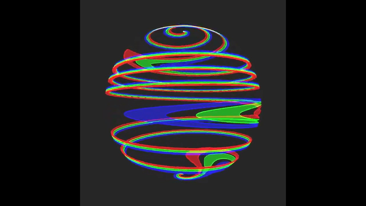 RGB lines. #openframeworks #programming #creativecoding