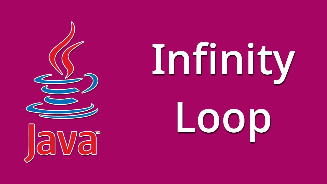 Infinity loop in Java-Java programming for beginners