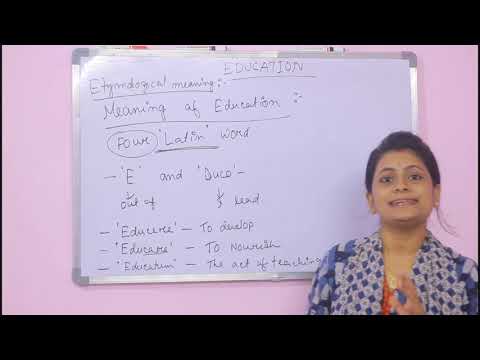basic concept of education